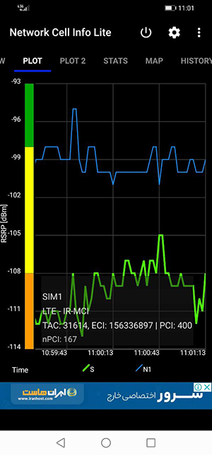 Shabakehchi-Network Cell Info Lite (1) » شبکه‌چی